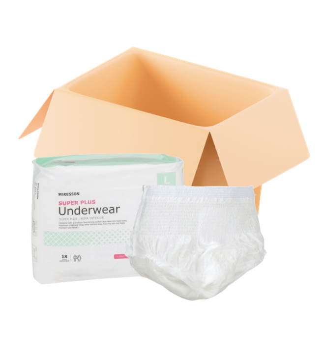McKesson Super Plus Pull-Up Diapers | Regular Absorbent Protective Und ...